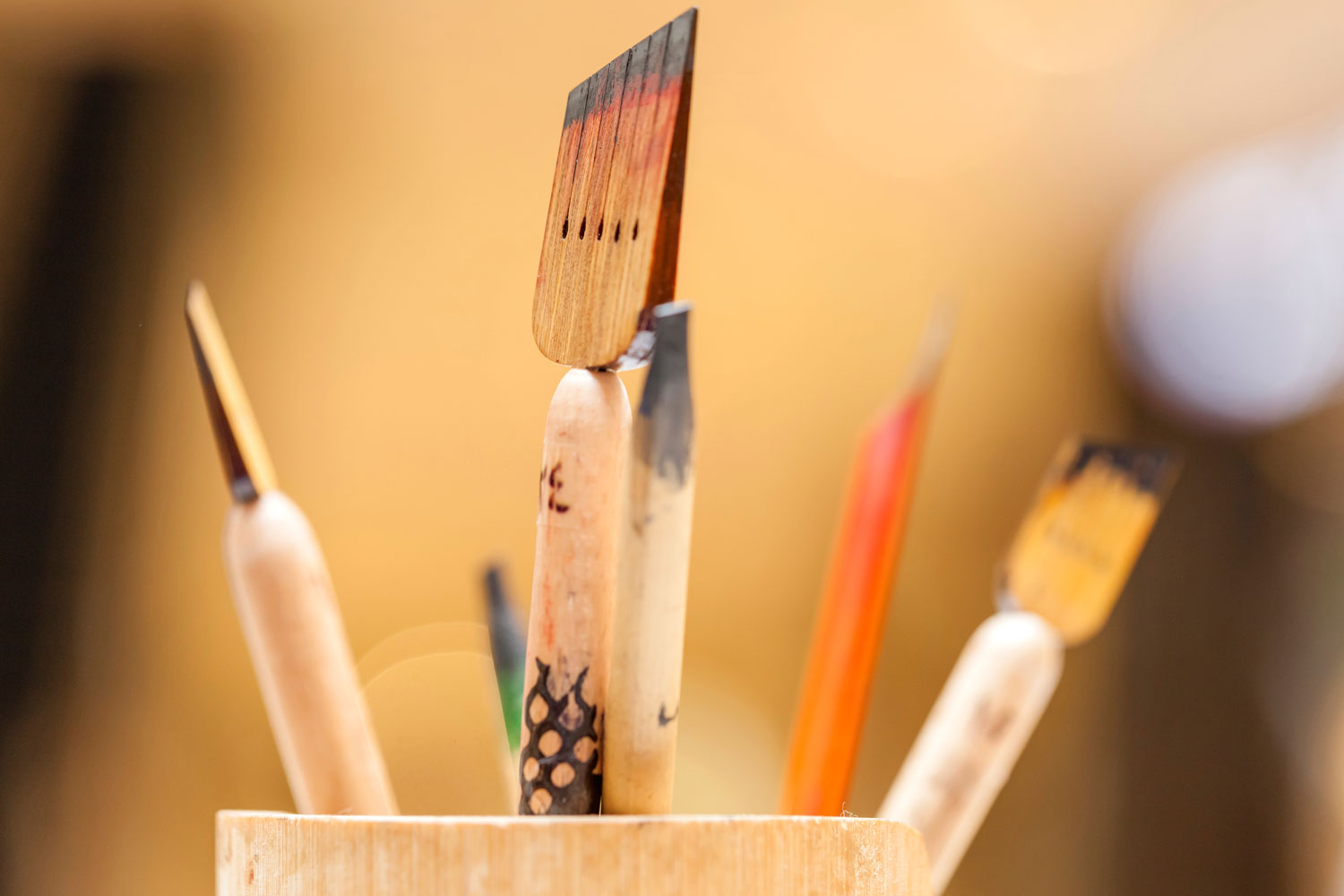 Calligraphie au calame - Le Choucas des Tours